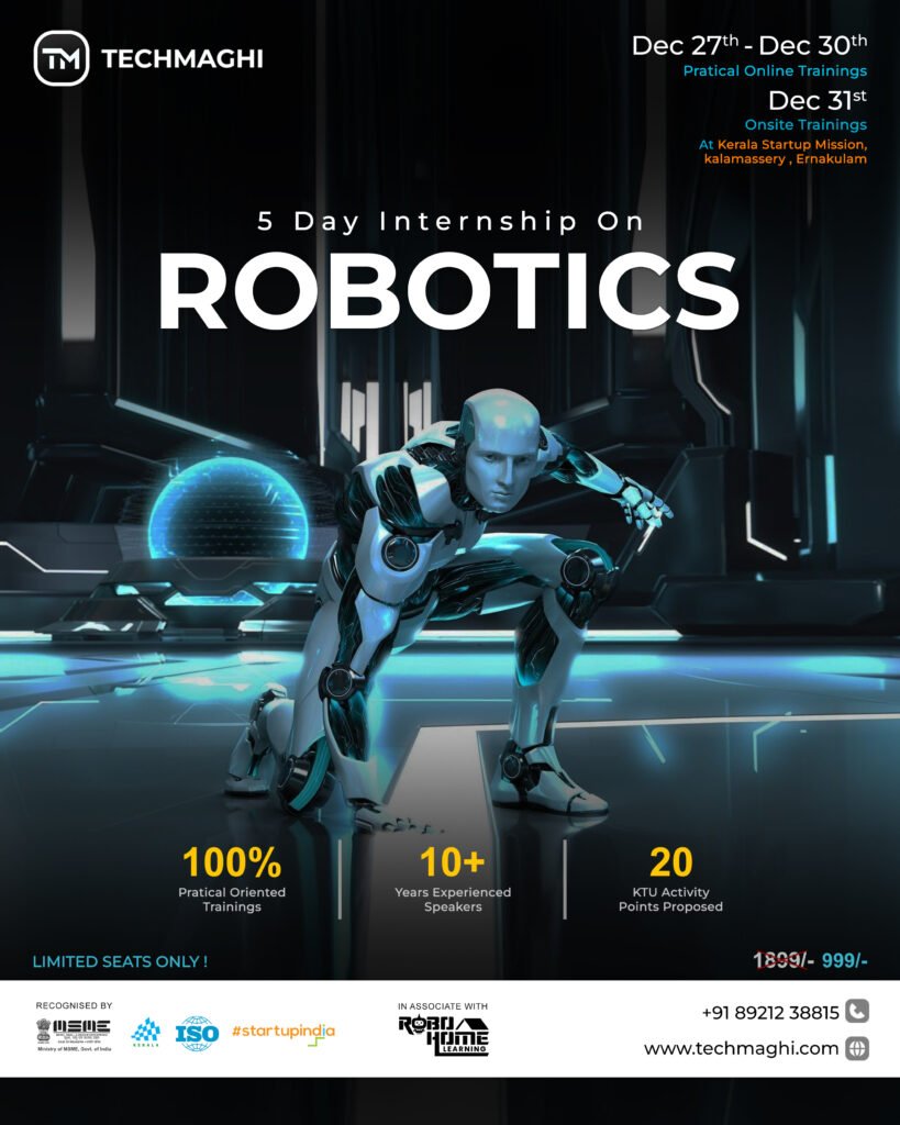 5 Day Internship On Robotics Techmaghi
