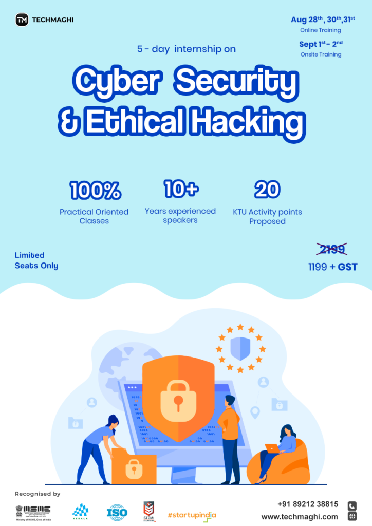 CYBER SECURITY & ETHICAL HACKING - TECHMAGHI